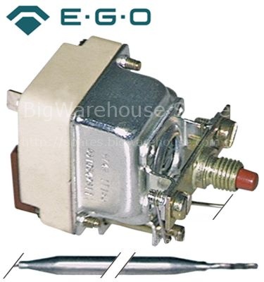 Lotus Electric deep fryer F2-18-98ET Ver:-200601 safety thermostat switch off temp 235 c 1 pole ...