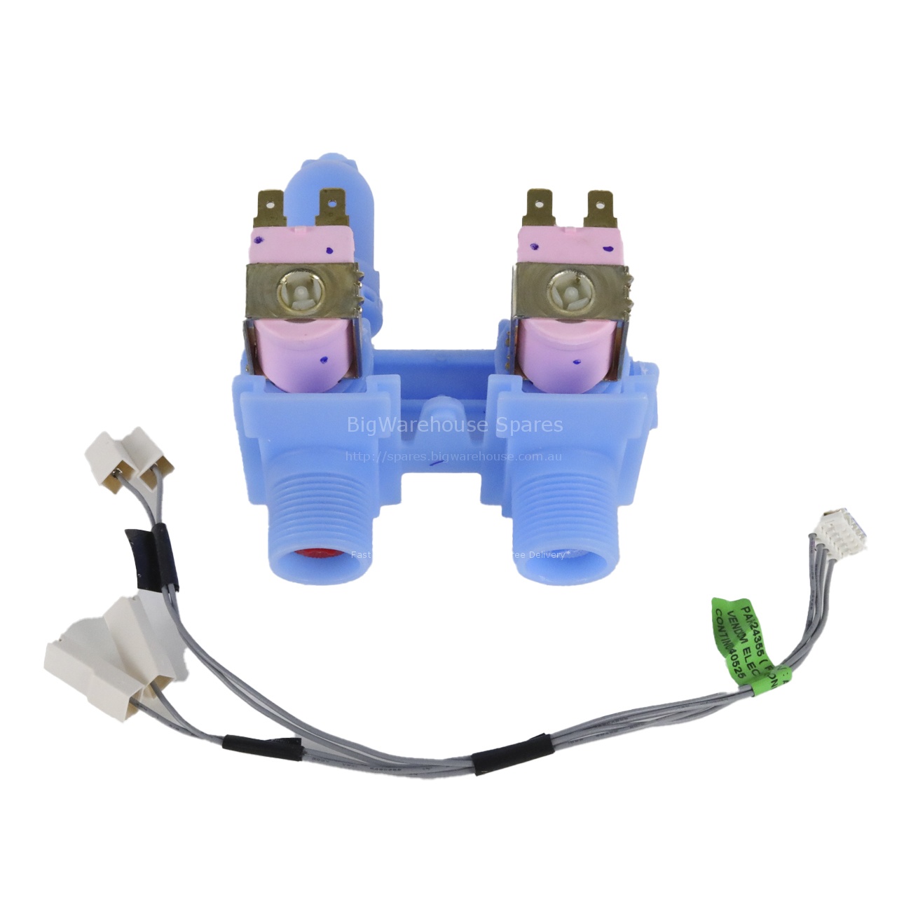 FISHER PAYKEL WASHING MACHINE MW513 dual water inlet valve assy